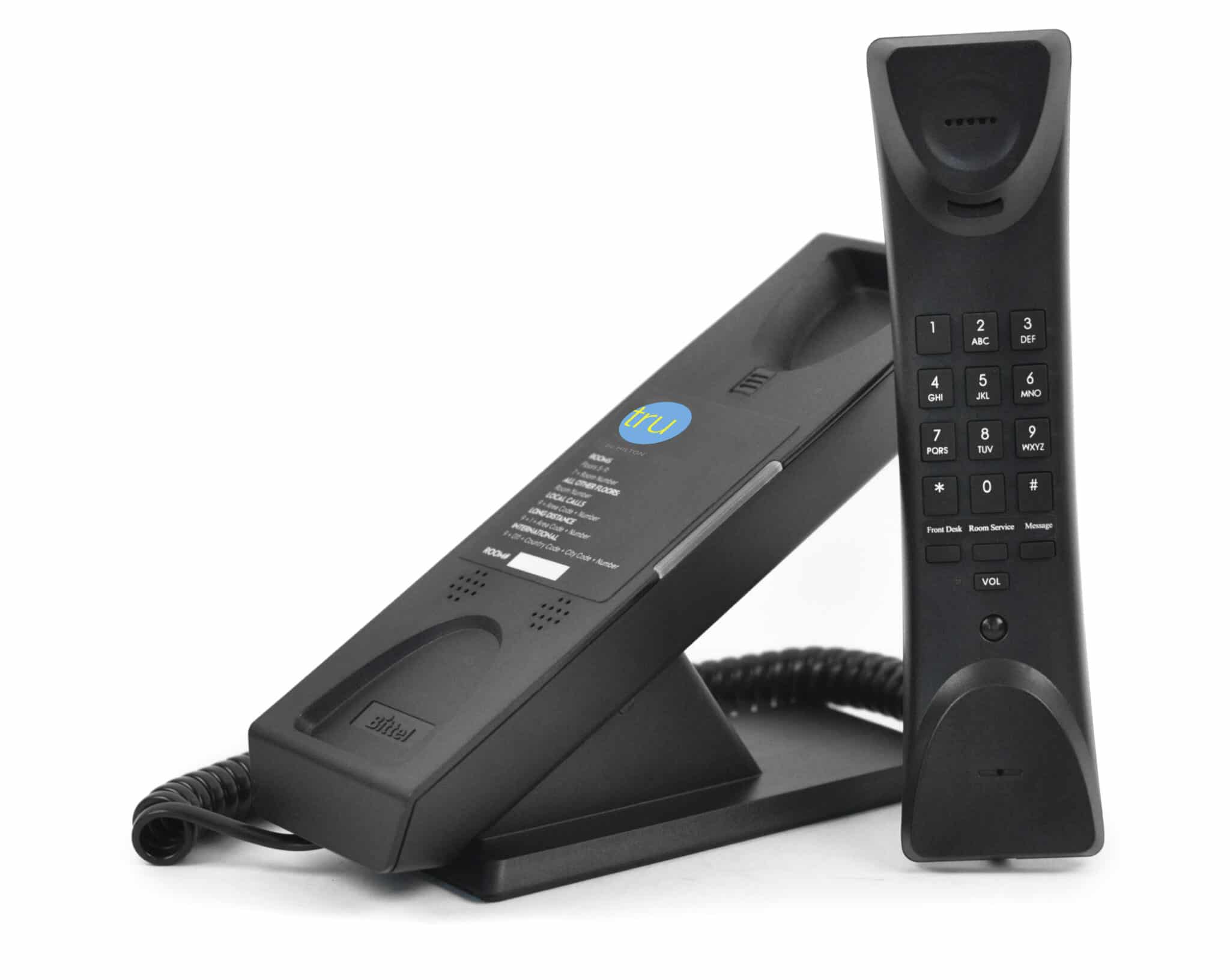 77 Slim Telephone Hilton - A Guest-Room Technology Company